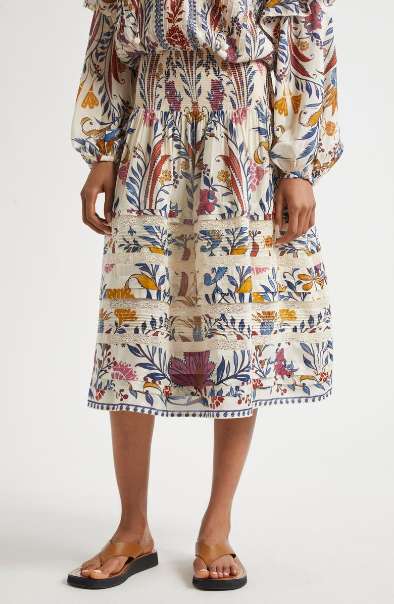FARM Rio Romantic Lightness Flora Skirt | Nordstromrack