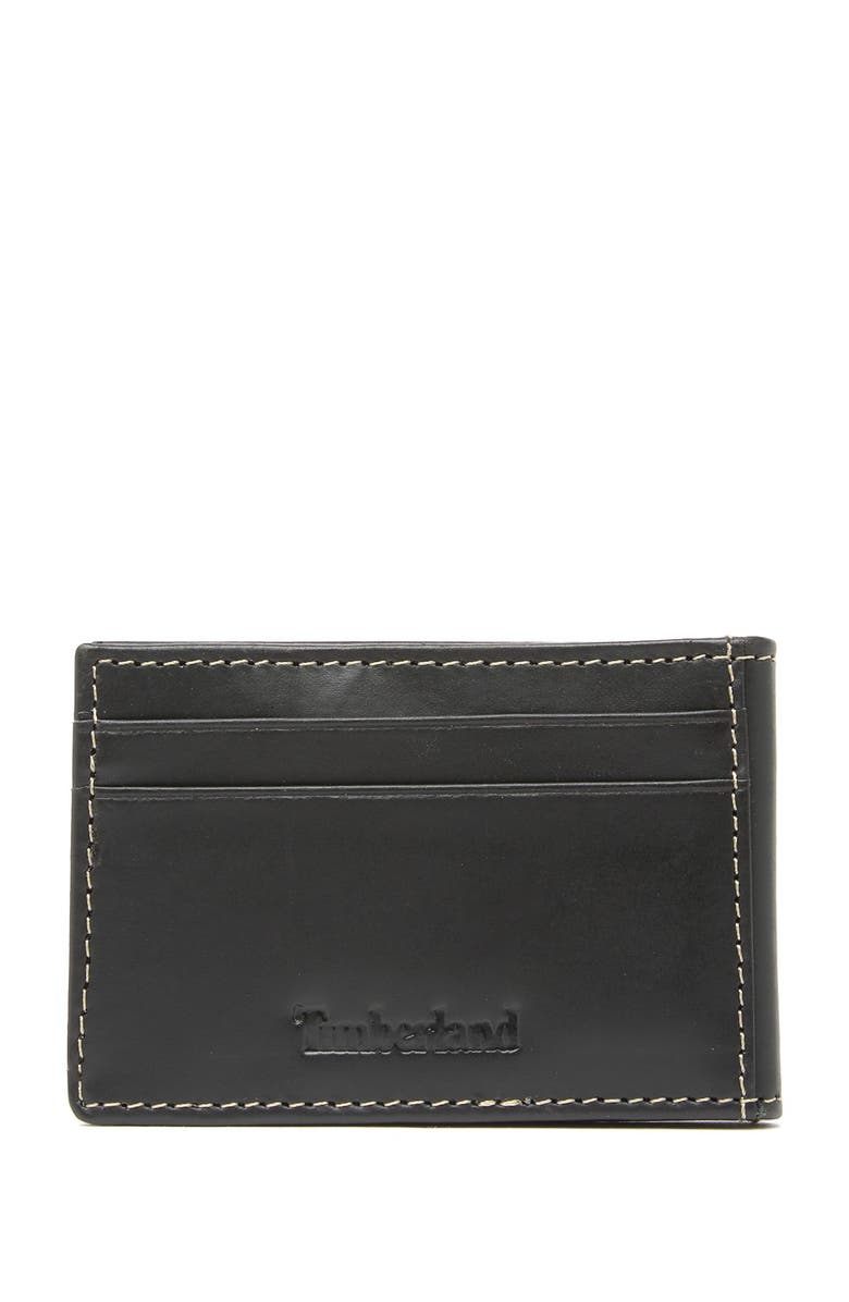 Timberland New Hunter Leather Flip Clip Wallet | Nordstromrack