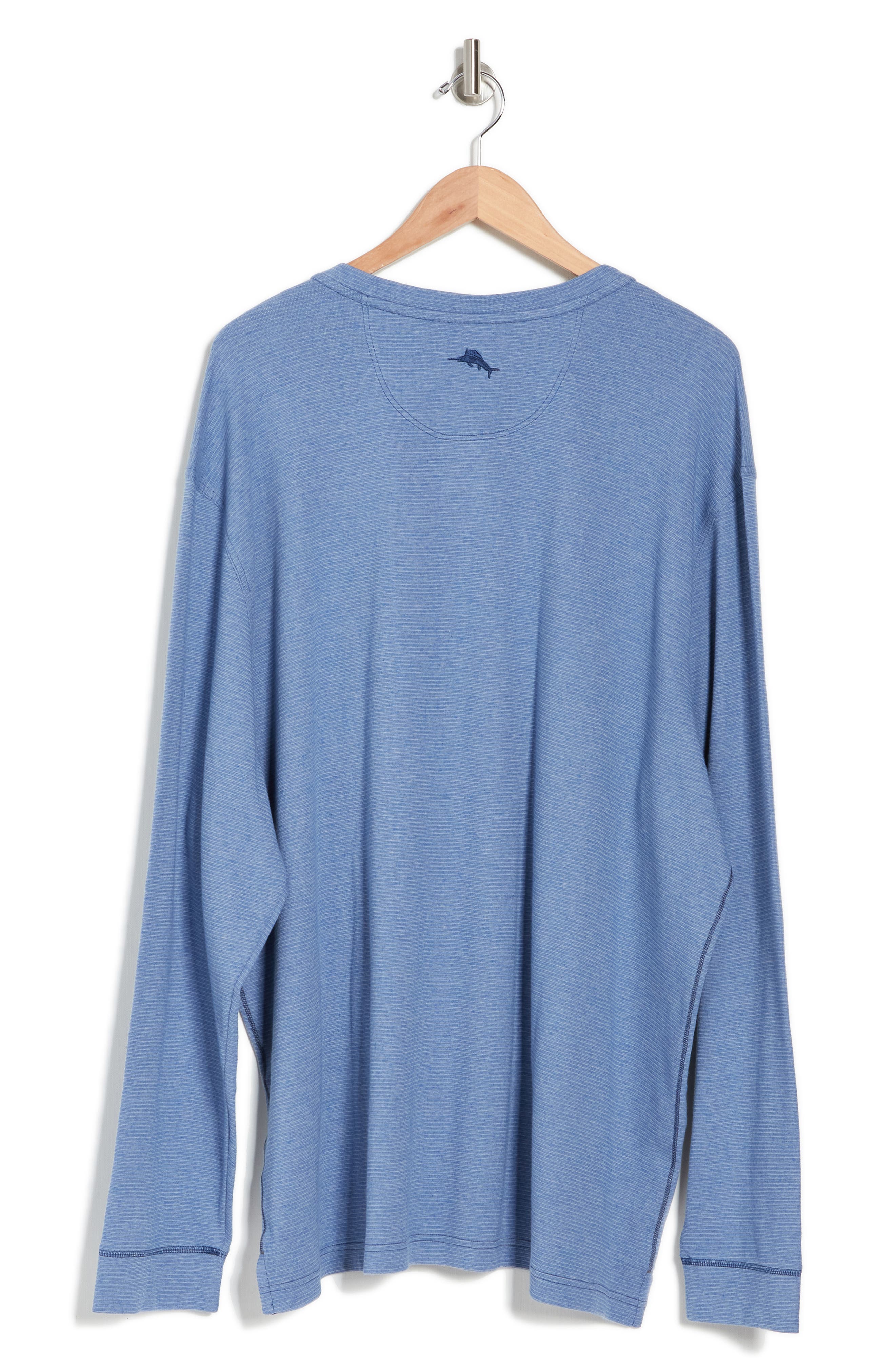 Tommy Bahama Albany Abaco Stripe Long Sleeve Split Neck T-Shirt ...