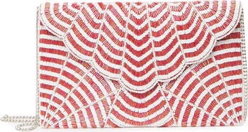 RICKI DESIGNS Scallop Beaded Clutch Crossbody Bag | Nordstromrack