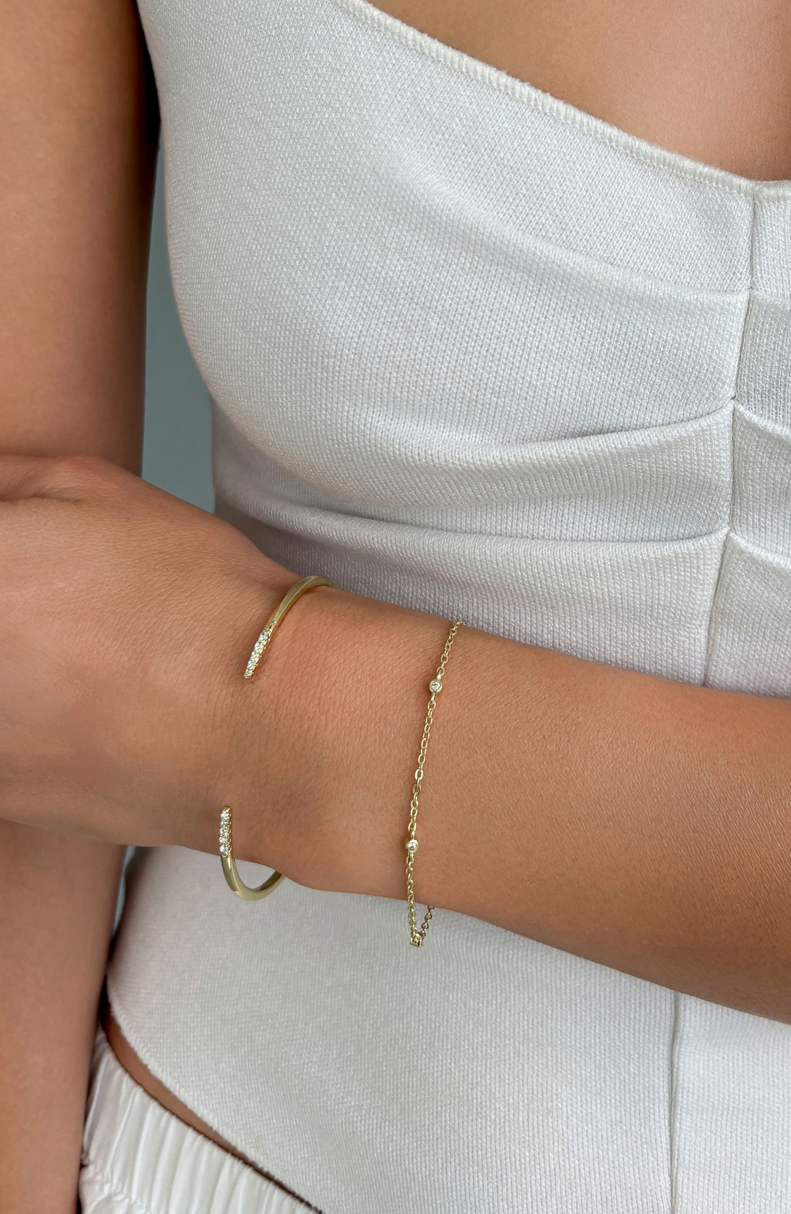 Set of 2 14k Gold Plate Bangles (Women) | Nordstromrack