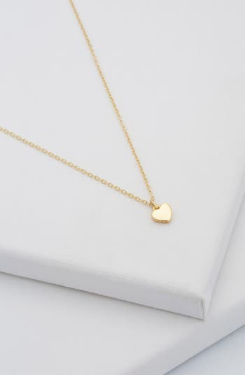 Ted Baker Hara Tiny Heart Pendant Necklace Silver