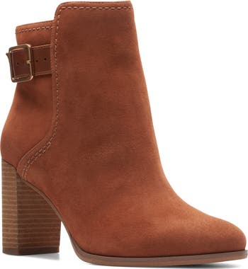 Clarks® Freva85 Buckle Bootie (Women) | Nordstrom