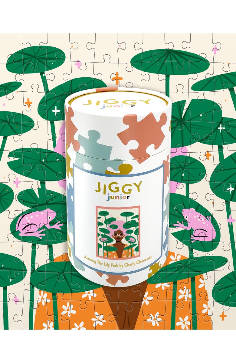 JIGGY Junior Among the Lily Pads 100-Piece Jigsaw Puzzle | Nordstrom