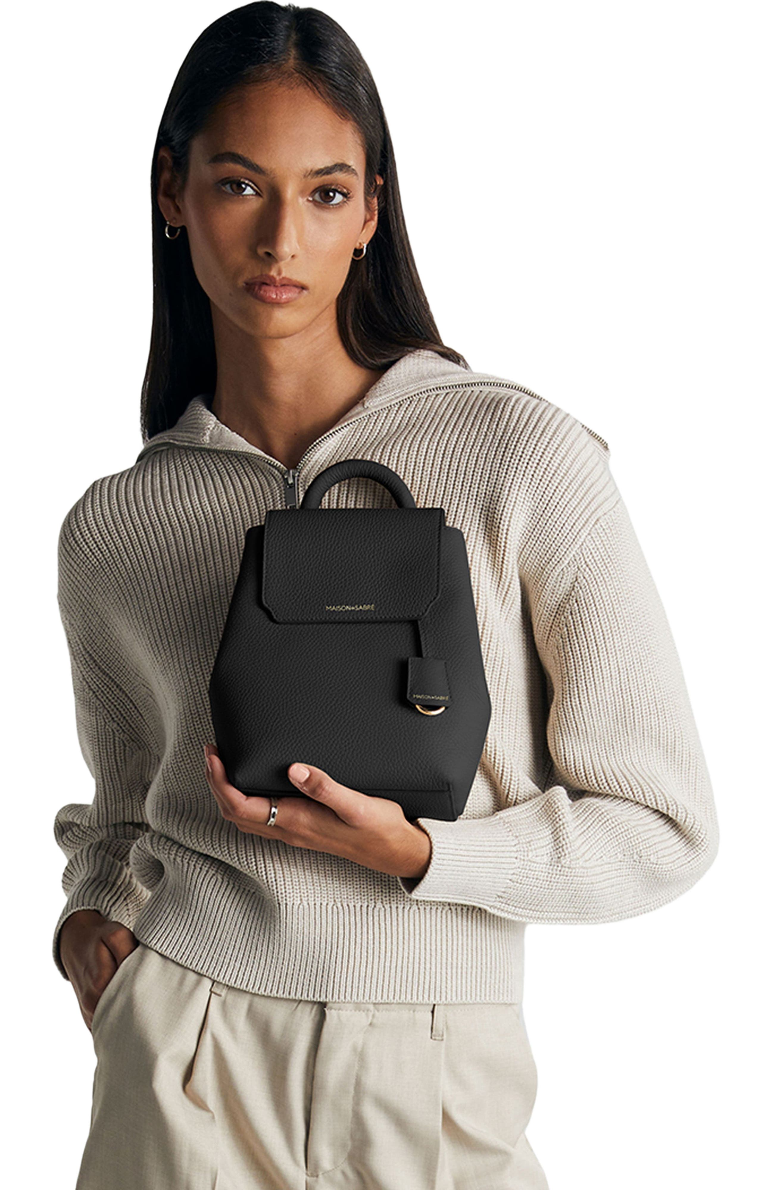 MAISON de SABRÉ Mini Soft Leather Backpack | Nordstrom