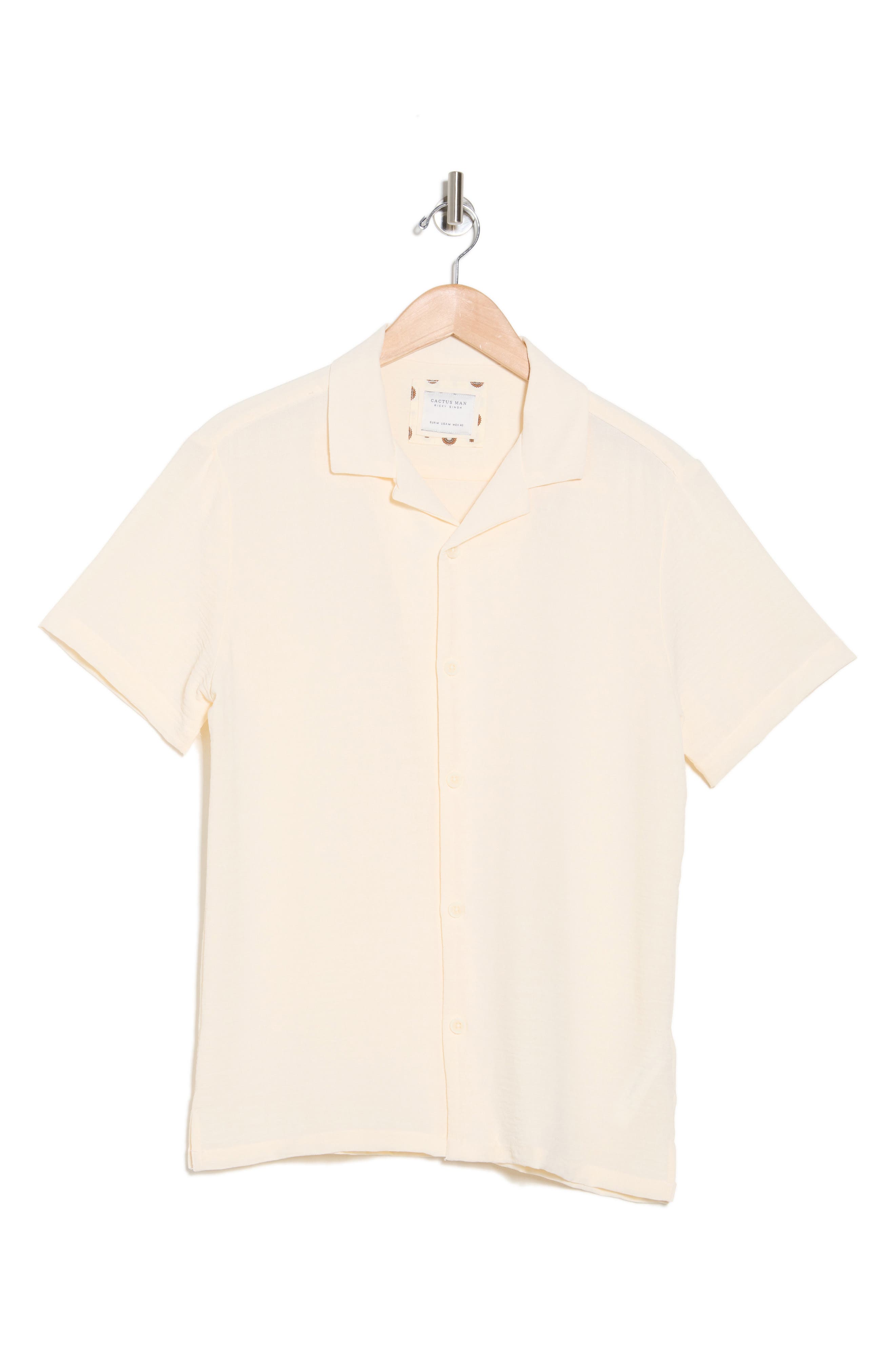 Cactus Man Texture Short Sleeve Shirt | Nordstromrack