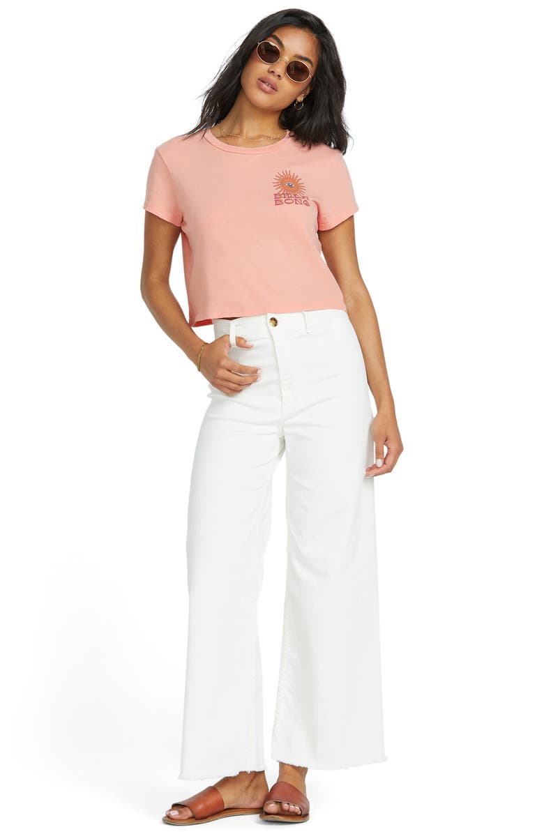Billabong Wave Trip Cotton Crop Graphic T-Shirt | Nordstromrack