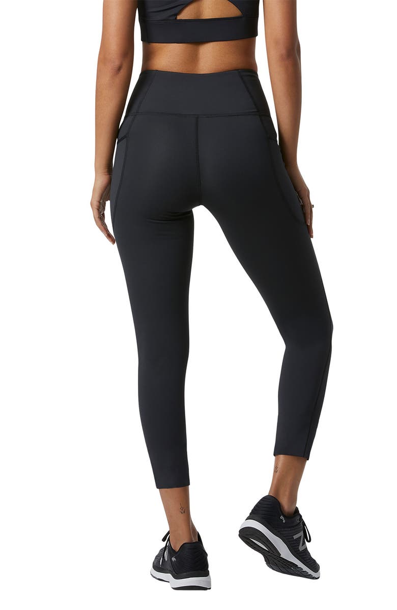 New Balance Shape Shield Pocket 7/8 Crop Leggings | Nordstromrack