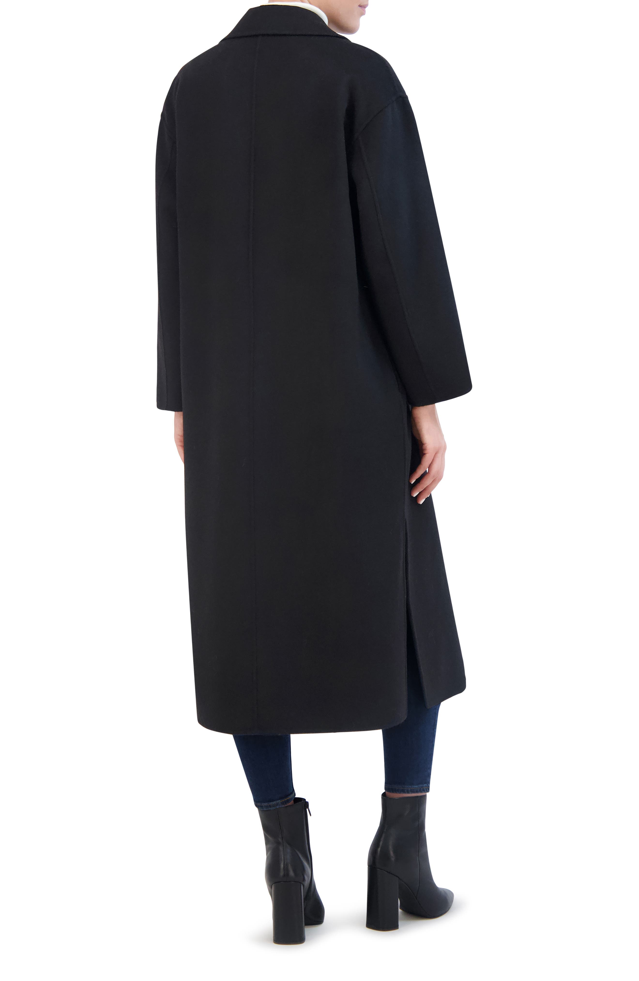 Rebecca Minkoff Double Faced Wool Reefer Coat | Nordstromrack