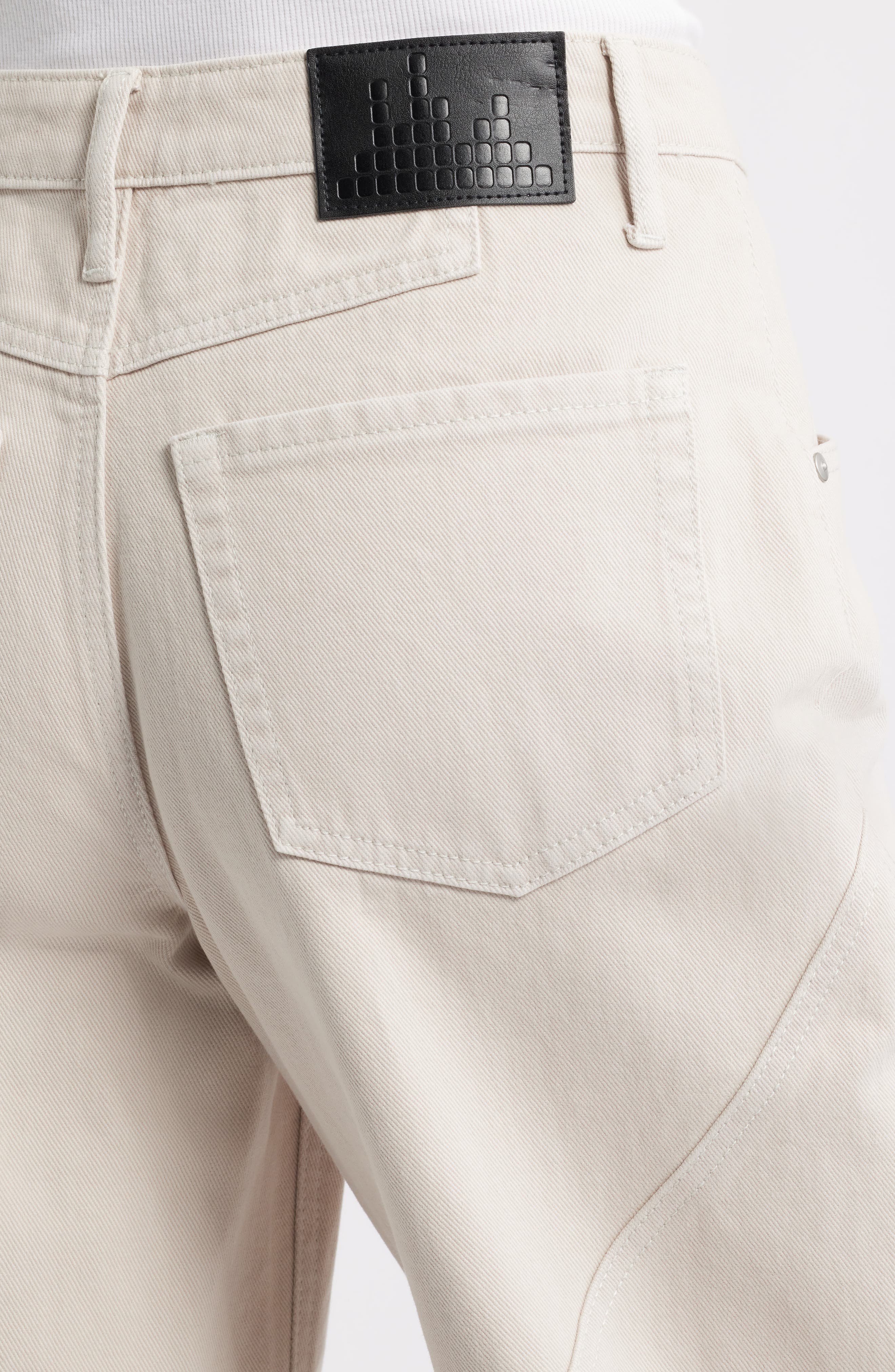 CITY BLUES Spliced Seam Barrel Leg Jeans | Nordstromrack