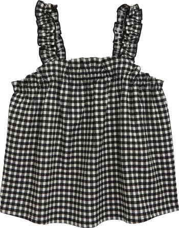 Scotch R'Belle Check A-Line Top | Nordstrom