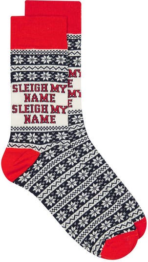 Topman Sleigh My Name Crew Socks | Nordstrom