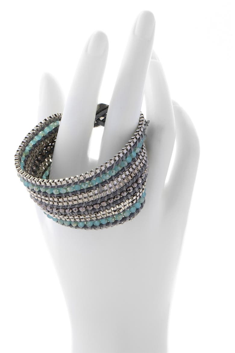 SAACHI Beaded Cuff Bracelet (Women) | Nordstromrack
