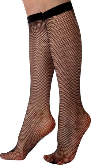 LECHERY® Fishnet Knee High Socks | Nordstrom