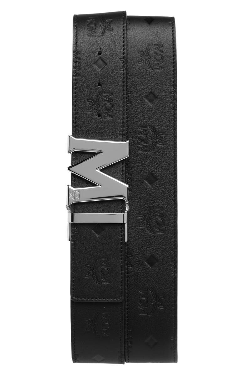 MCM Claus Reversible Embossed Logo Belt | Nordstromrack