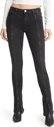 FRAME Le Mini Boot Seamed Split Hem Bootcut Jeans | Nordstrom