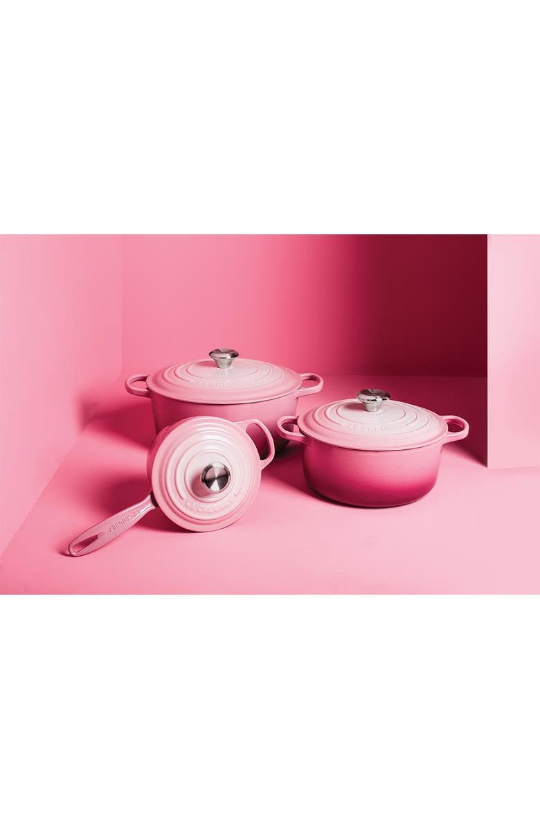 Le Creuset Limited Time Berry Ombre 7.25 qt. Signature Round Dutch Oven ...