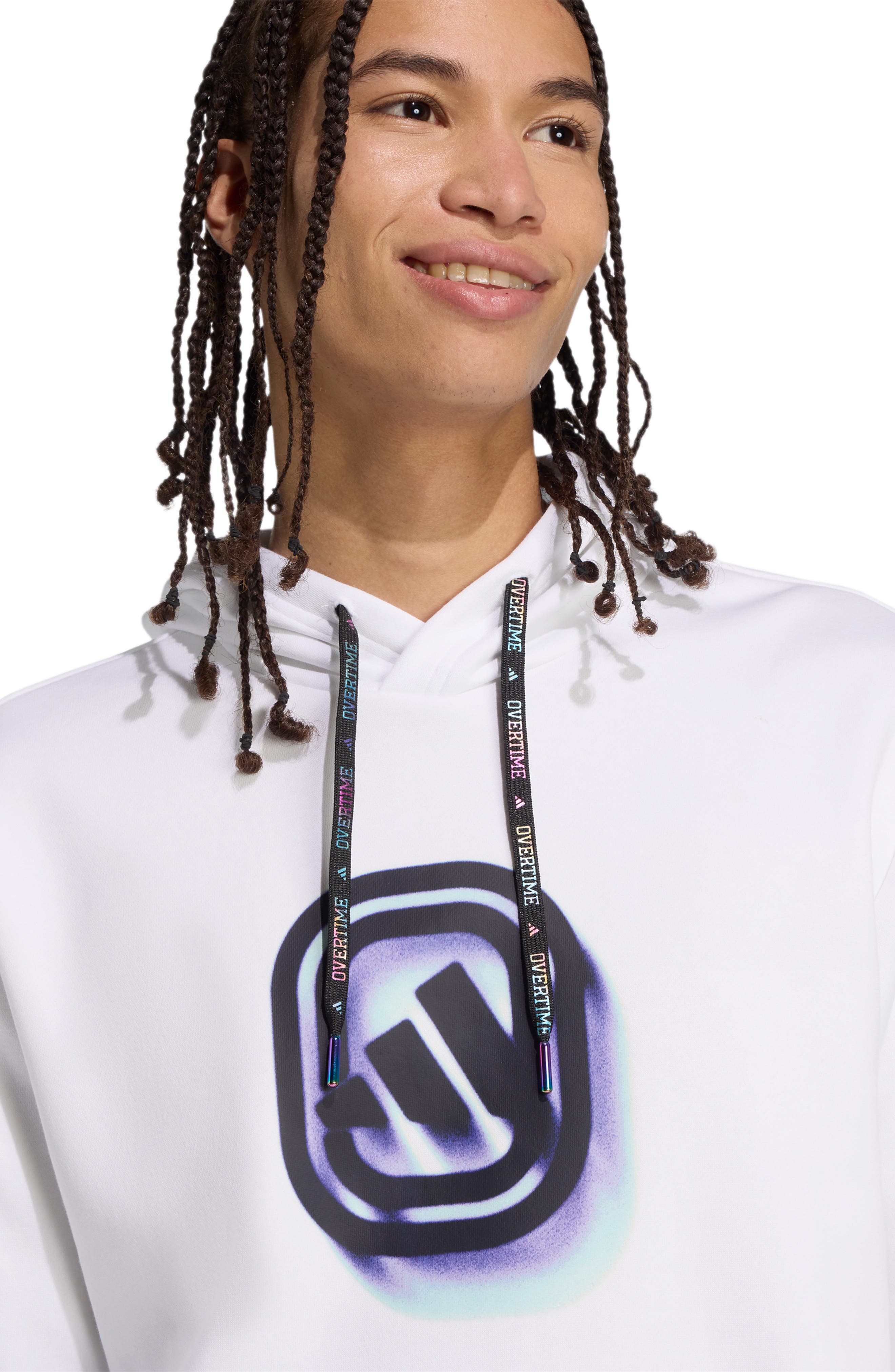 adidas x Overtime Don't Be A Fan Later Graphic Hoodie | Nordstromrack