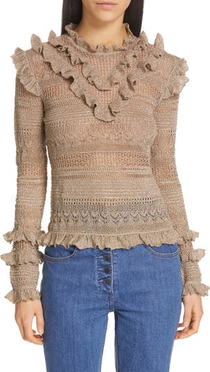 Ulla Johnson Austen Ruffle Sweater | Nordstrom