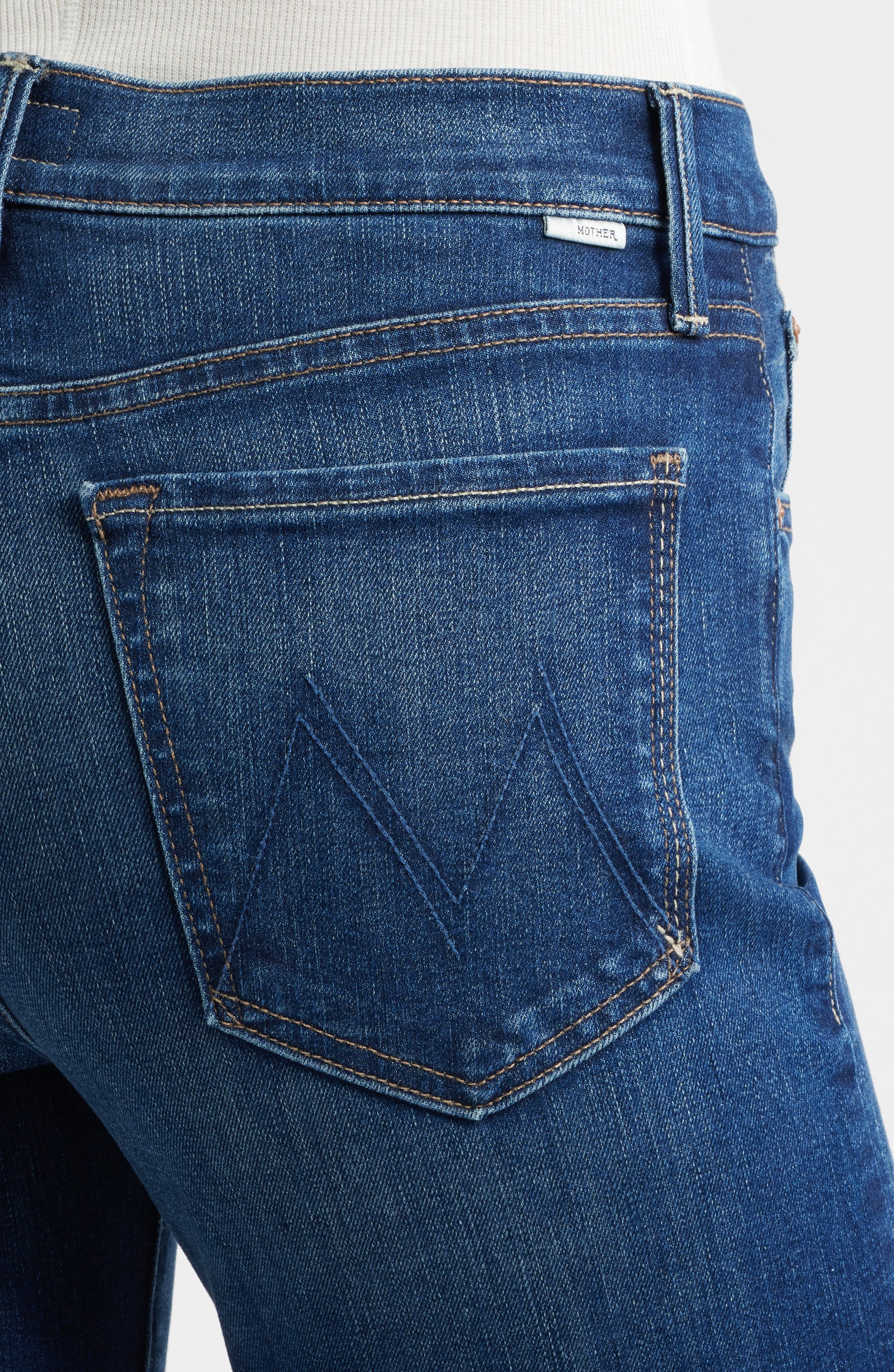 MOTHER Lil Kick It High Waist Straight Leg Jeans | Nordstrom
