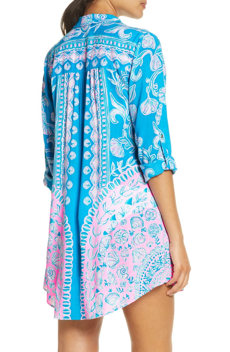 Lilly Pulitzer® Natalie Cover-Up Shirtdress | Nordstrom