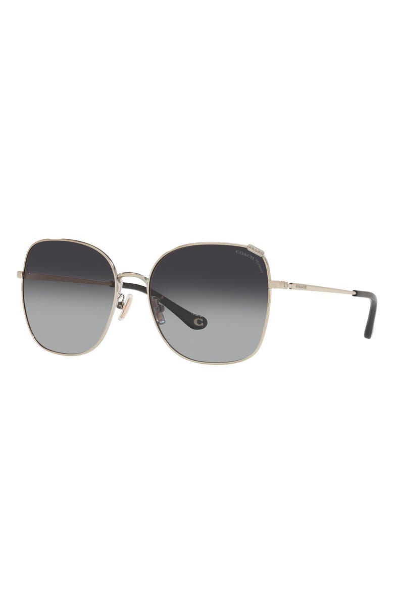 COACH 57mm Square Urban Nomad Sunglasses | Nordstromrack