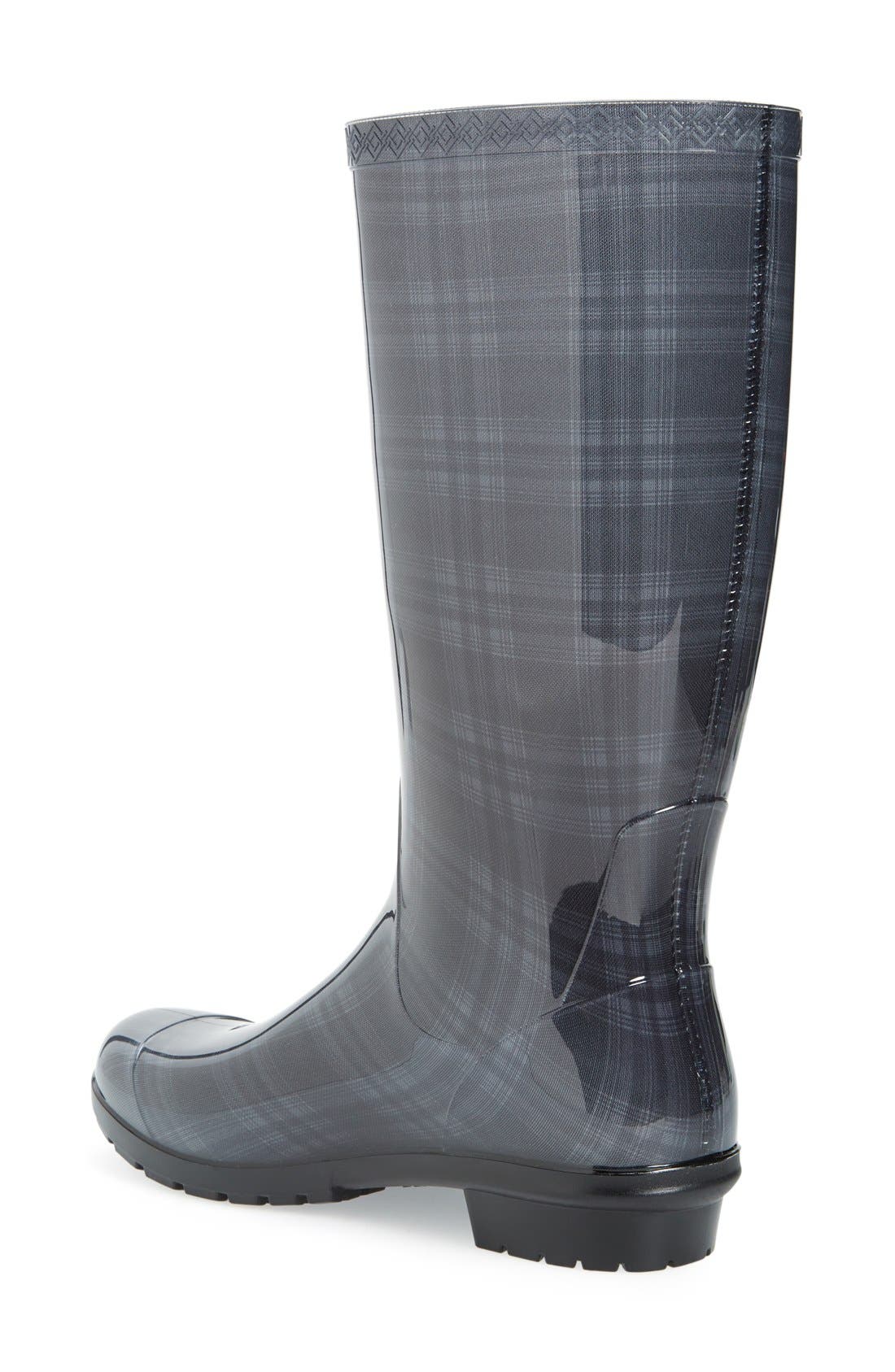 UGG® 'Shaye' Genuine Shearling Lined Waterproof Mid-Calf Rain Boot ...