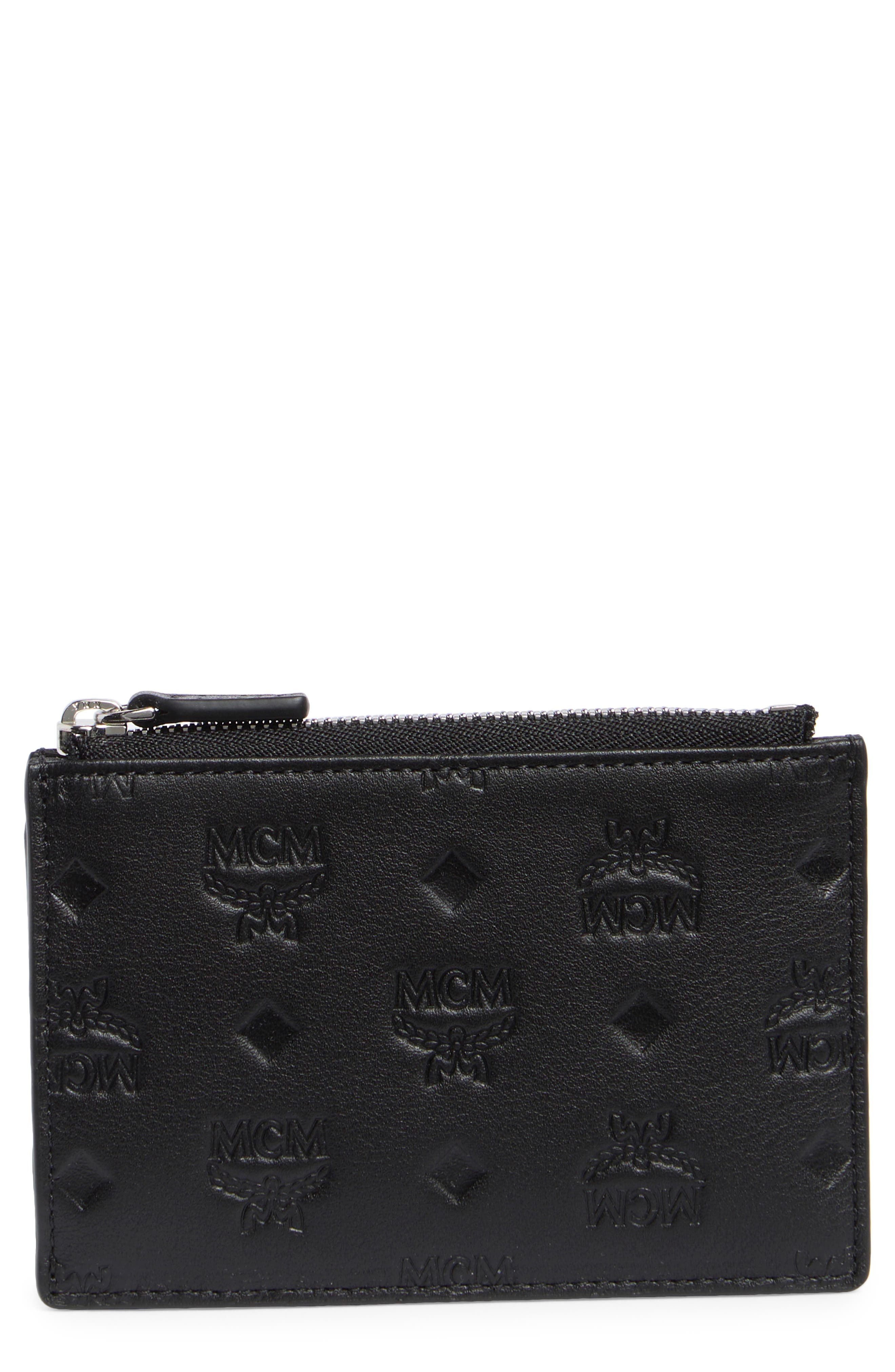 MCM Aren Leather Card Case | Nordstromrack
