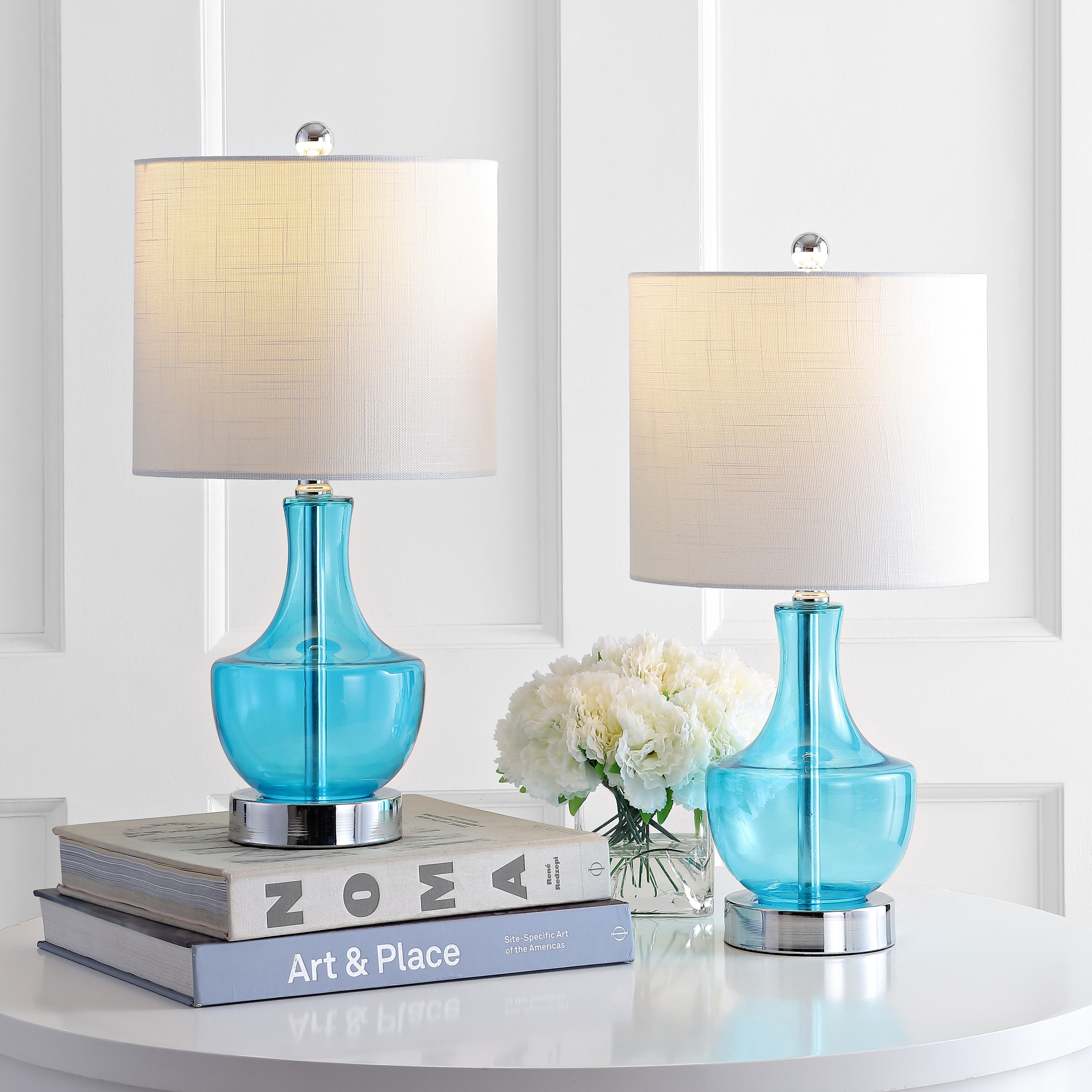 JONATHAN Y Colette Mini Glass LED Table Lamp | Nordstrom