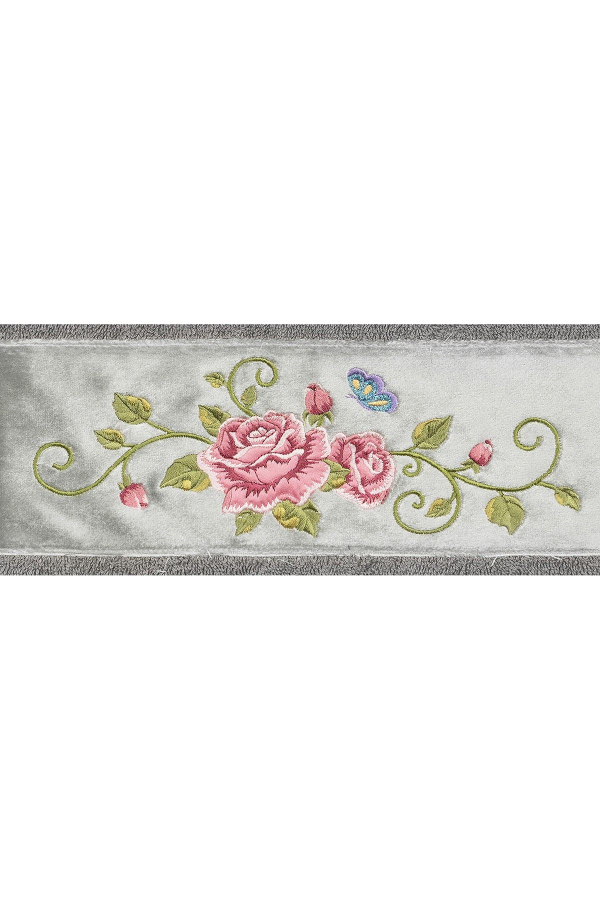 Rebecca Embellished Bath Towel - Set of 2 - Dark Gray | Nordstromrack
