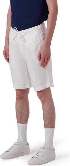 Bugatchi Linen Drawstring Shorts | Nordstrom