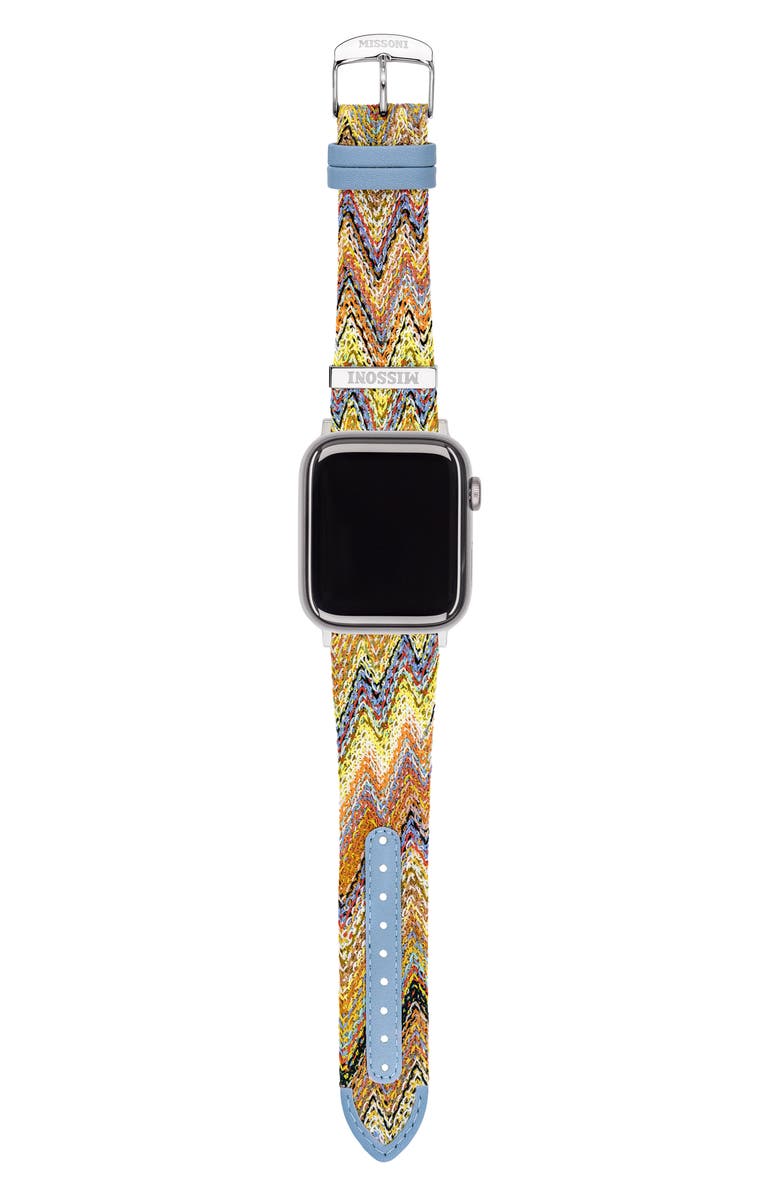 Missoni Multicolor Authentic Zigzag Textile Apple Watch® Watchband ...
