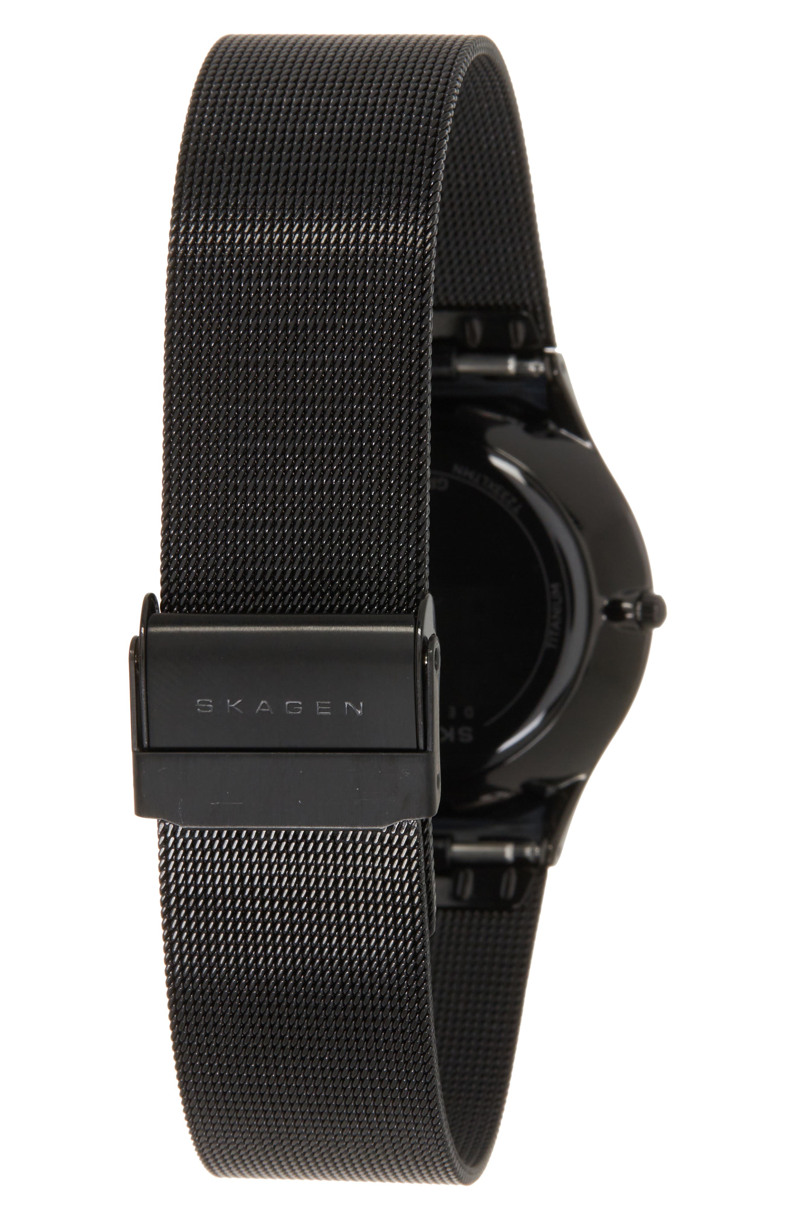 Skagen Sundby Titanium Mesh Strap Watch, 37mm | Nordstromrack