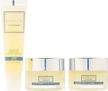 BLOSSOM Lip Scrub, Mask & Oil 3-Piece Set | Nordstromrack