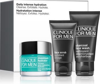 Clinique Daily Intense Hydration Skin Care Set for Men (Limited Edition ...