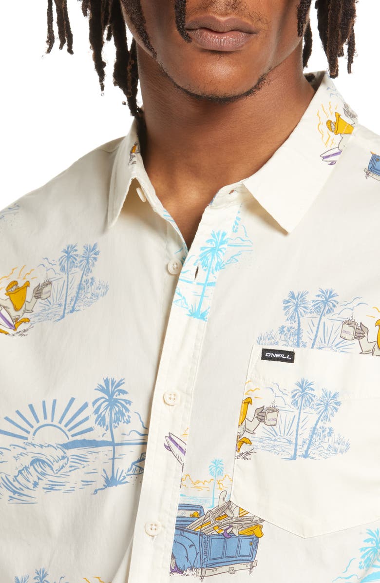 O'Neill Surf Patrol Short Sleeve Button-Up Shirt | Nordstromrack