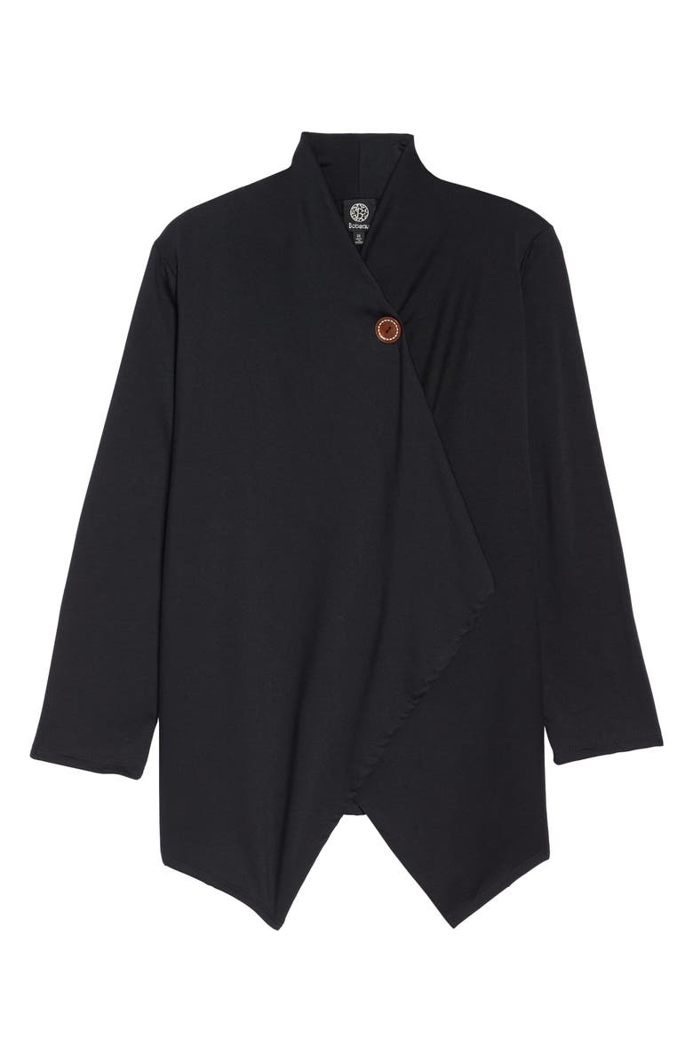 Bobeau One-Button Fleece Cardigan | Nordstromrack