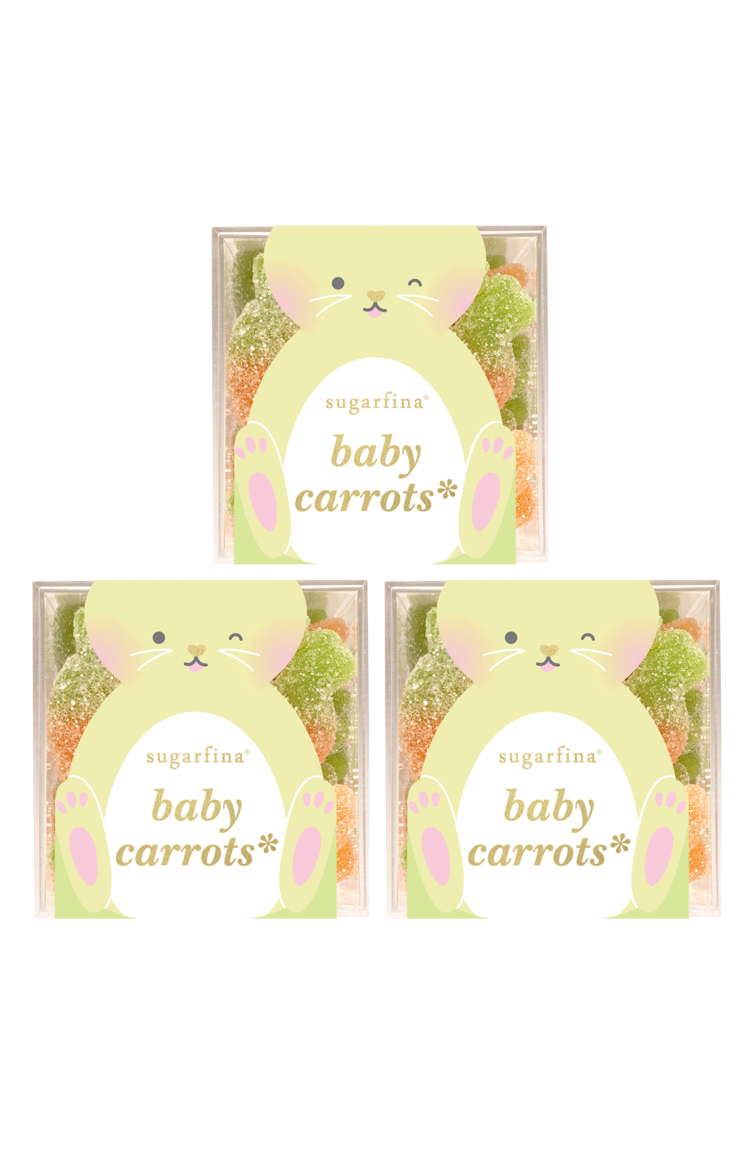 sugarfina Baby Carrots Set of 3 Candy Cubes | Nordstromrack