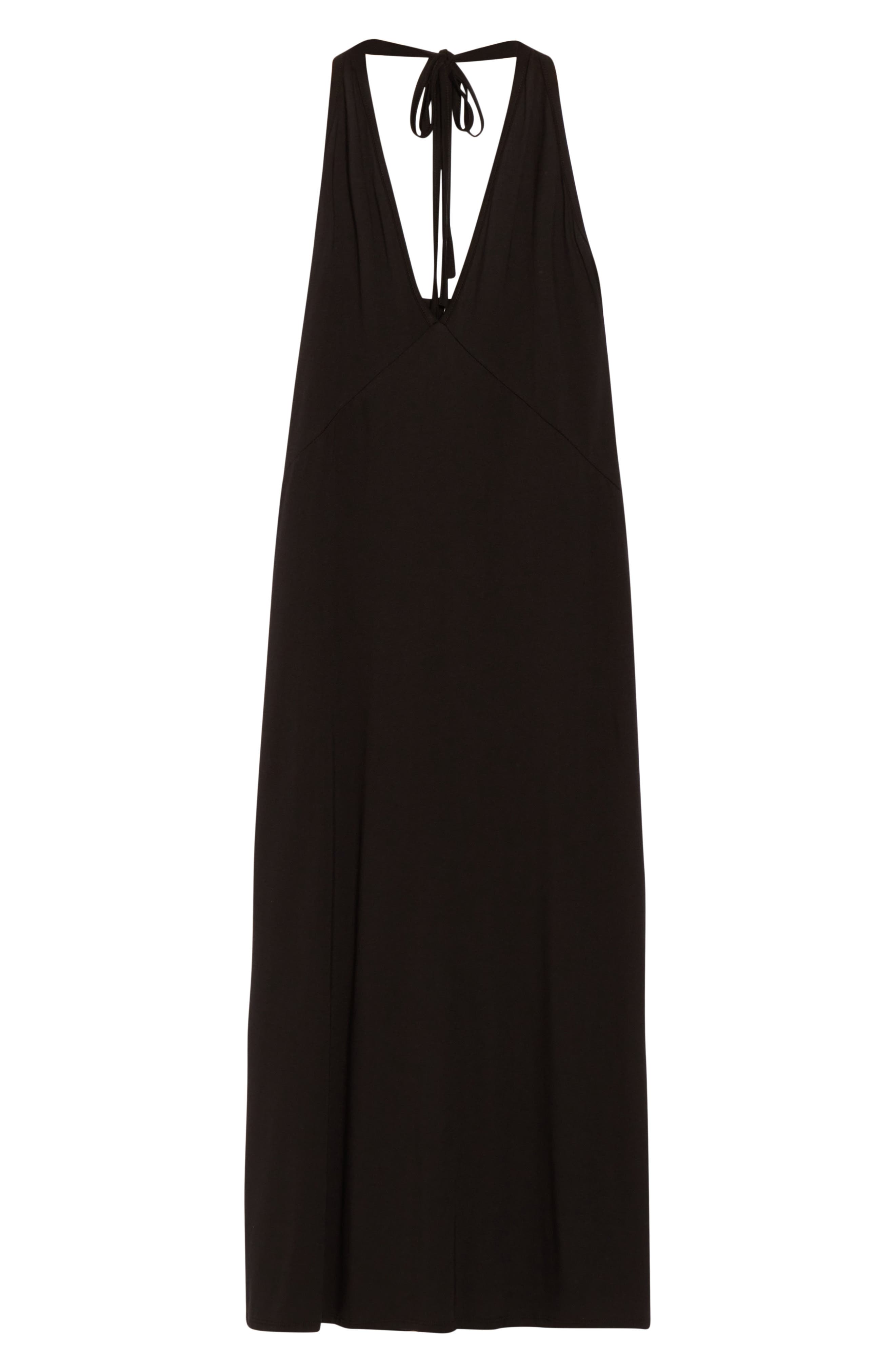 GO COUTURE Plunging V-Neck Maxi Dress | Nordstromrack