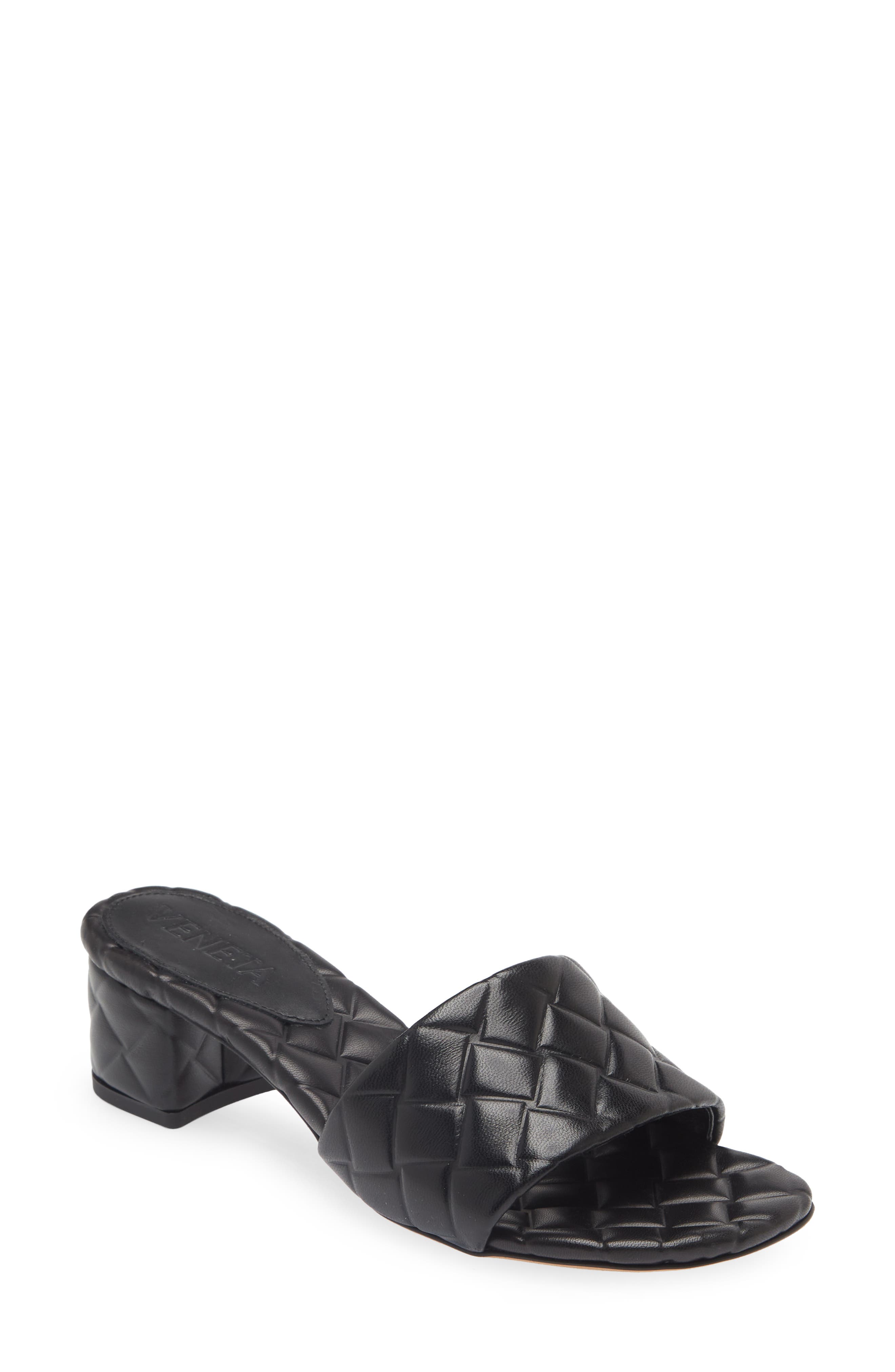 Bottega Veneta Intrecciato Embossed Slide Sandal (Women) | Nordstromrack