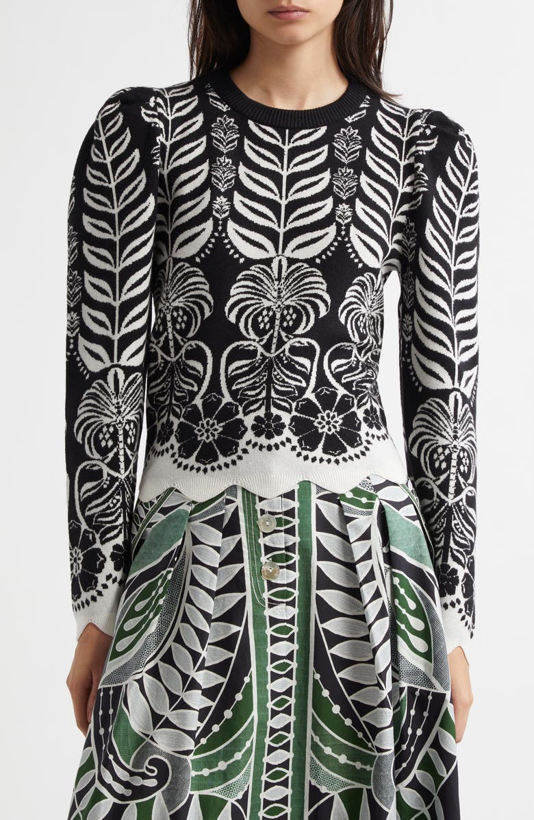 FARM Rio Anika Tropical Splendor Sweater | Nordstrom