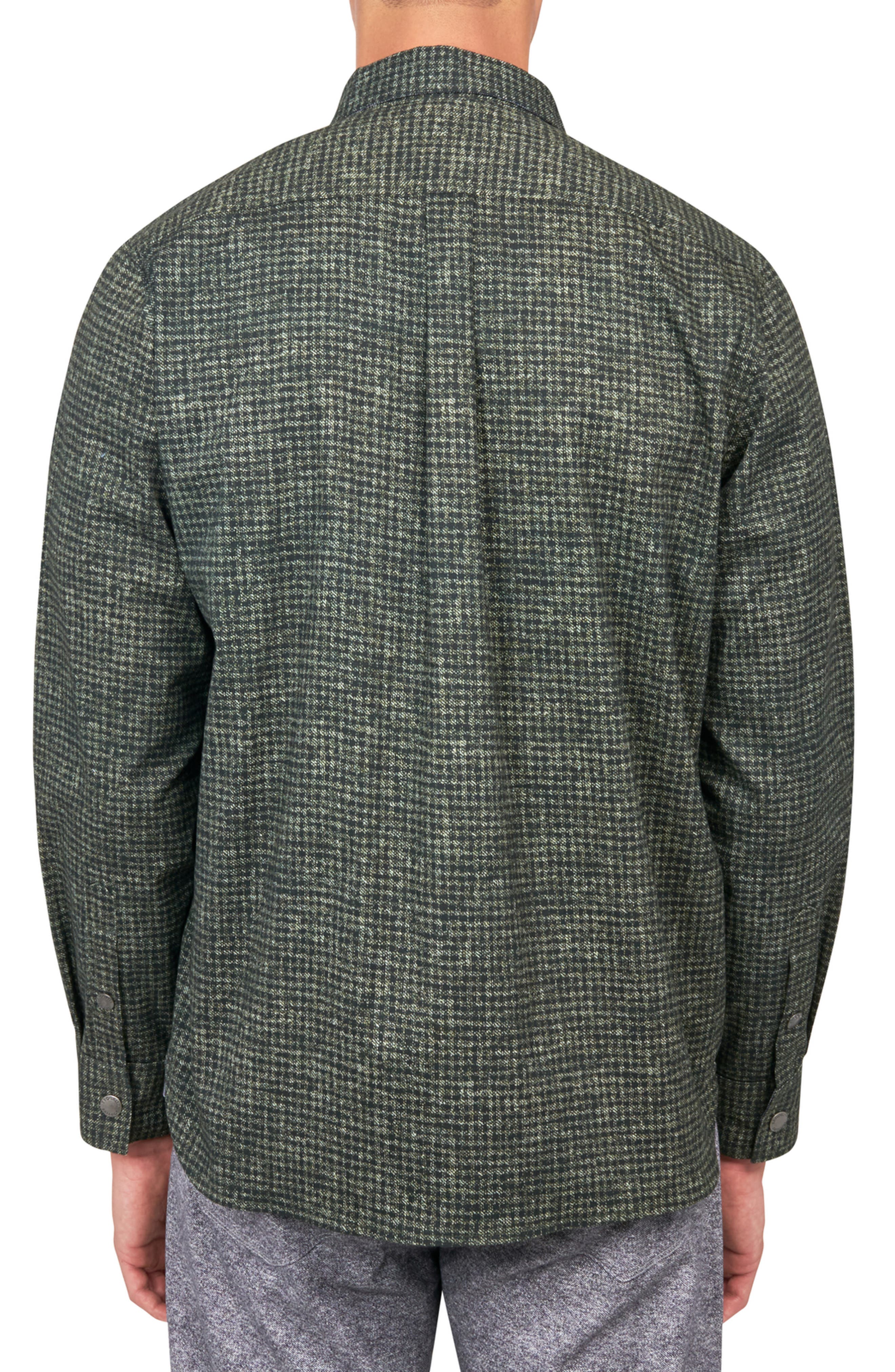 Brooklyn Brigade Dot Geo Cotton Stretch Shirt Jacket | Nordstrom