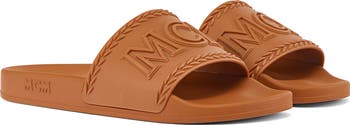 MCM Logo Slide Sandal (Women) | Nordstromrack