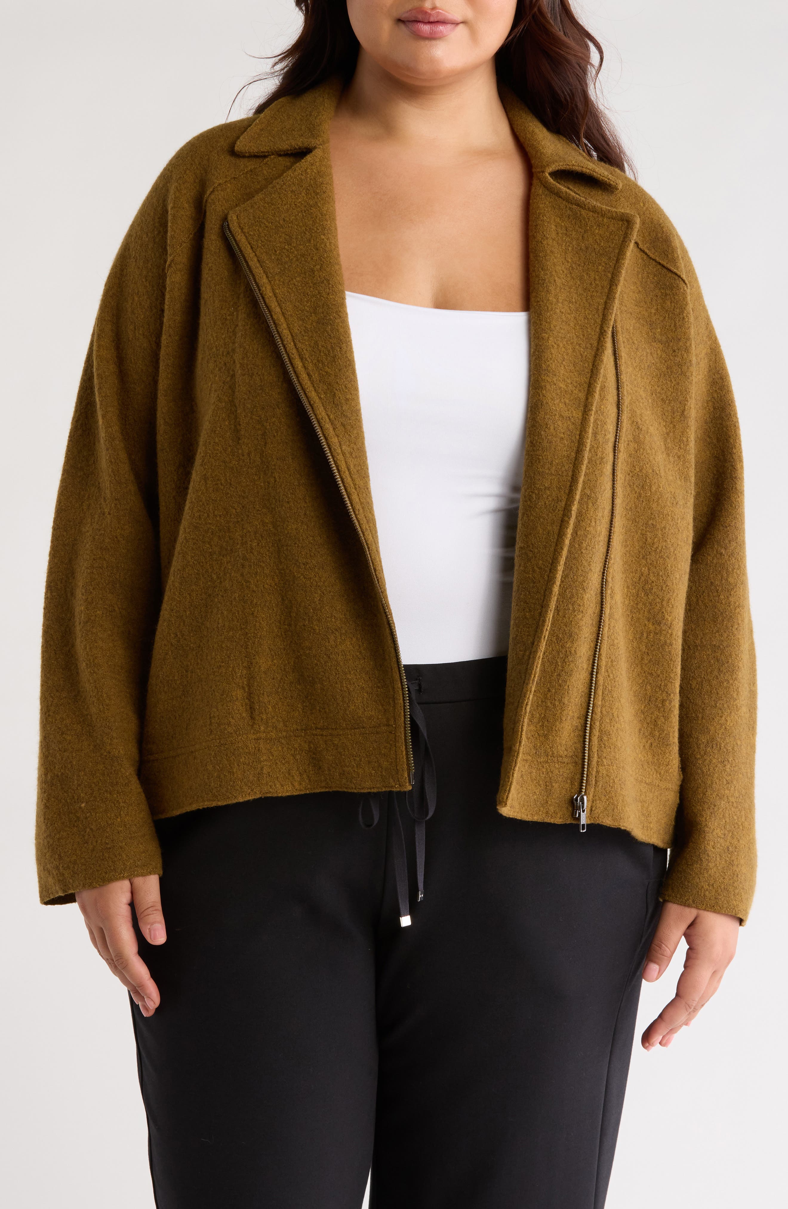 Wool Motorcycle Jacket (Women) | Nordstromrack