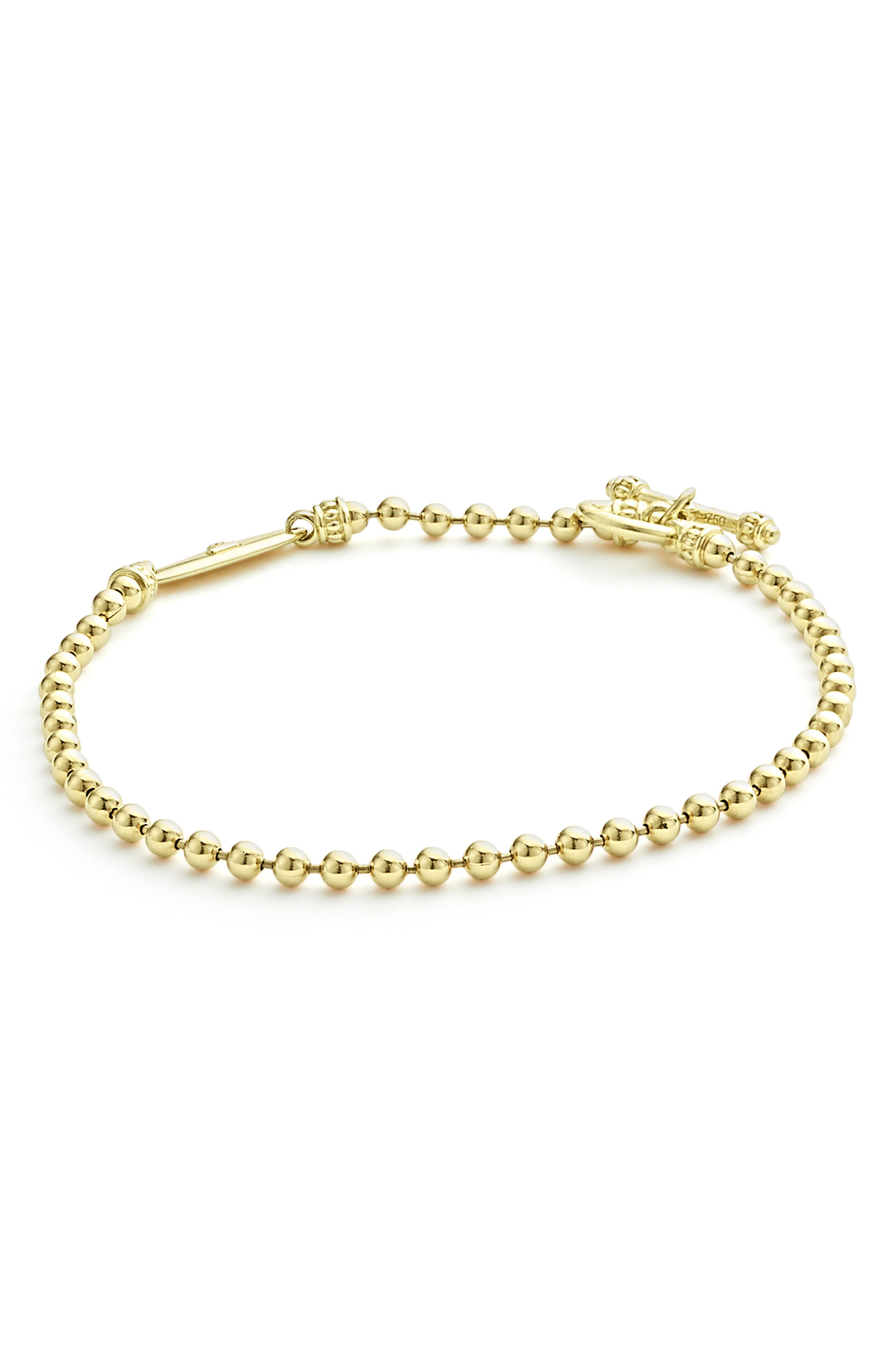 LAGOS Signature Caviar Ball Chain Bracelet | Nordstrom