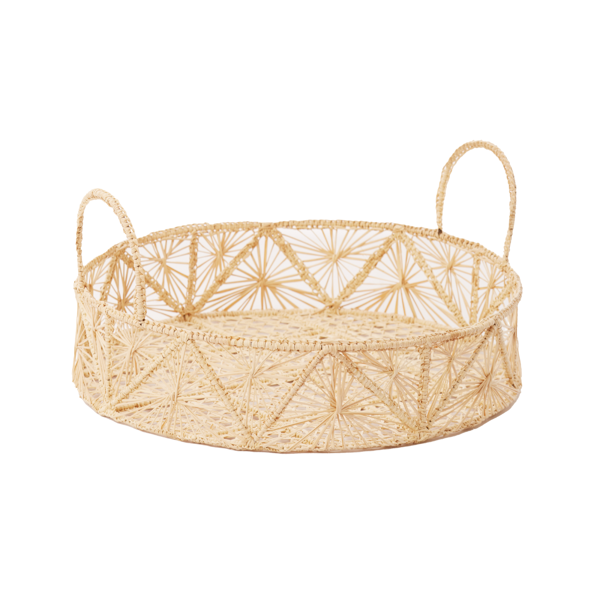 Coro Cora Large Round Tray with handles | Nordstrom