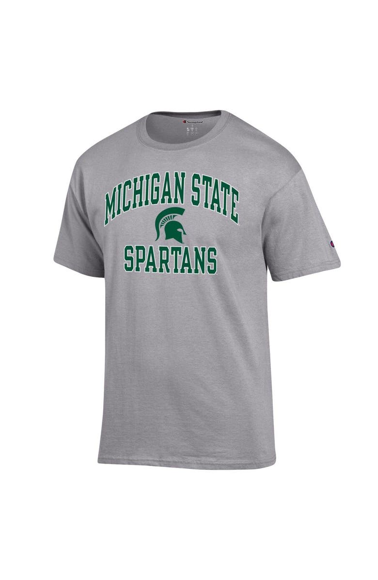 Champion Men's Champion Heather Gray Michigan State Spartans High Motor ...
