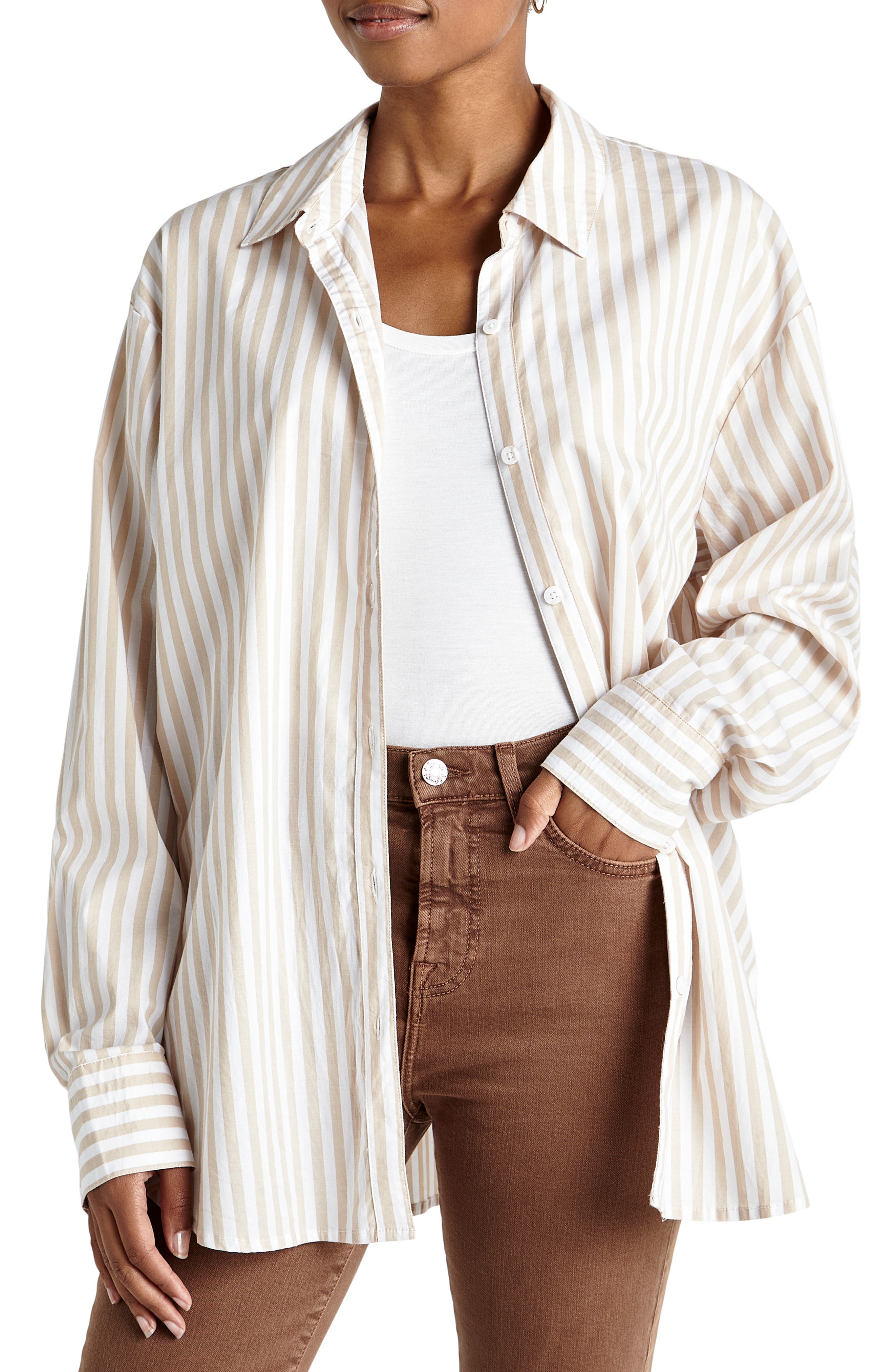 Splendid Avril Stripe Shirt | Nordstromrack