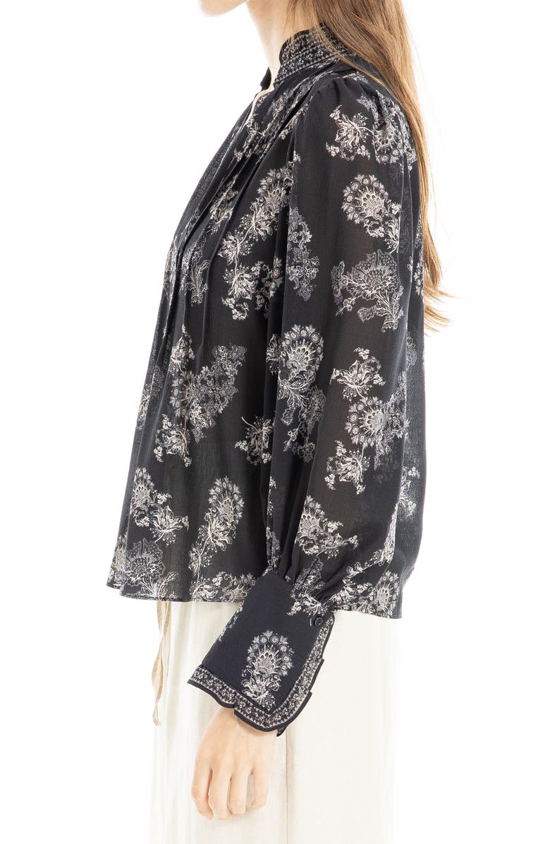MAX STUDIO Ruffle Long Sleeve Top | Nordstromrack