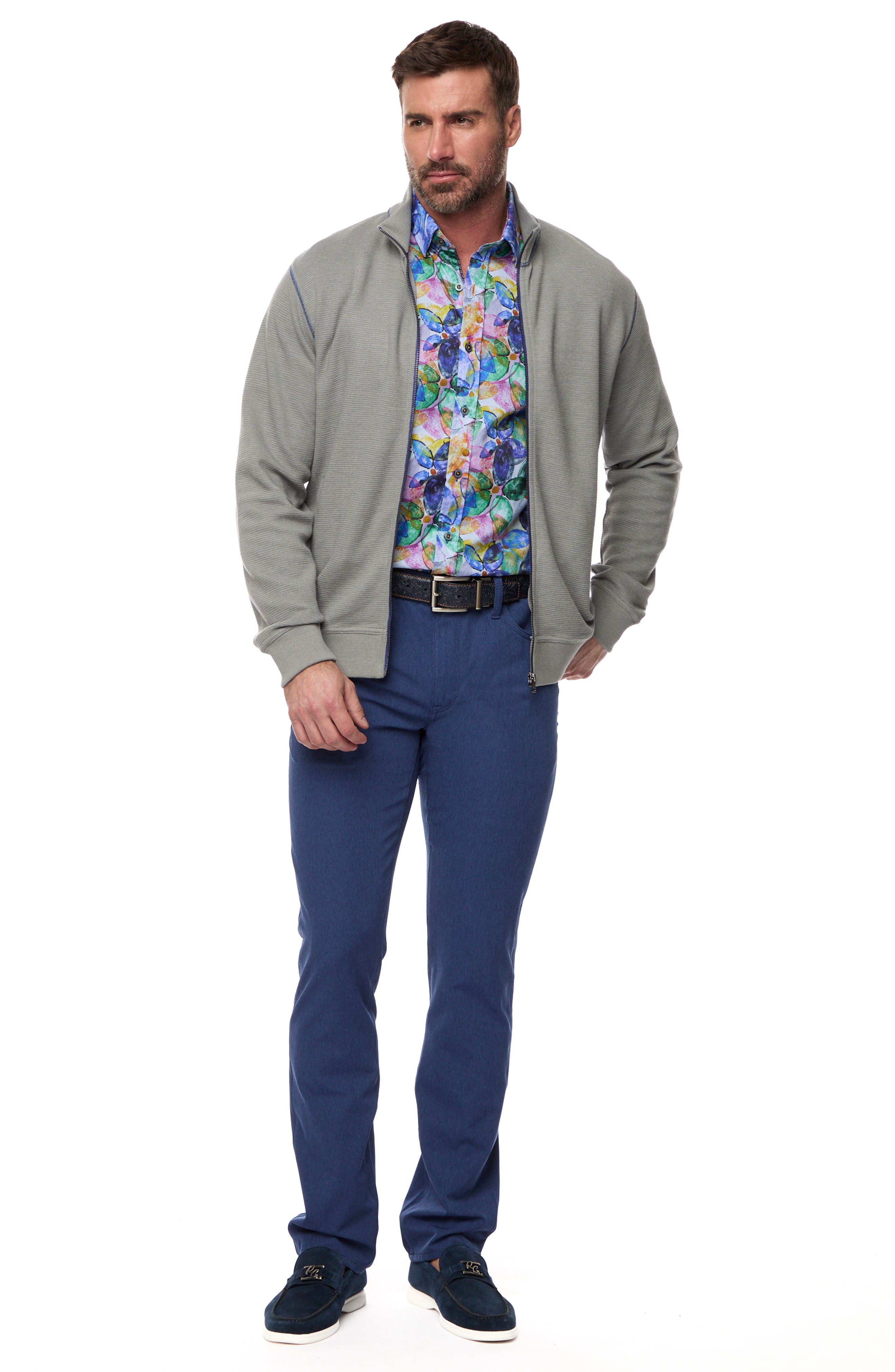 Robert Graham Moser Knit Zip-Up Jacket | Nordstromrack